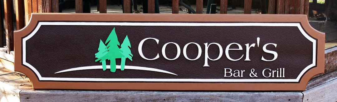 Custom Business Sign Business Signage Custom Signs Name Sign Painted ...