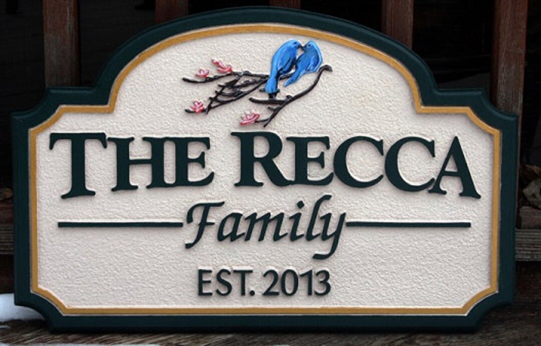 Custom Personal Name Sign Office Home Decor Housewares Sign Custom Sign ...