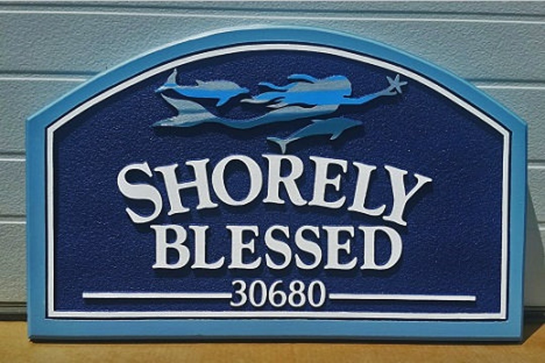 Personalized Beach House Sign, Beach House Decor, Beach Sign, Beach ...