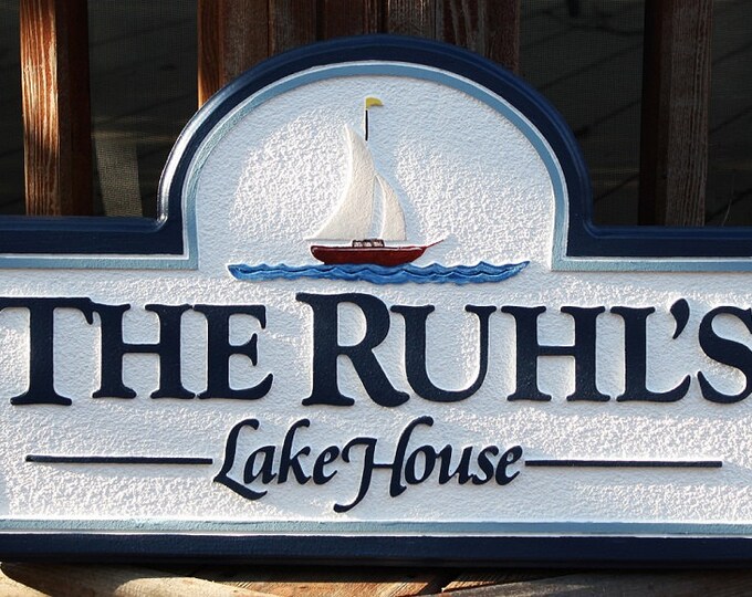 Custom Lake House Sign,lake House Signs,outdoor Custom Signs,personal ...