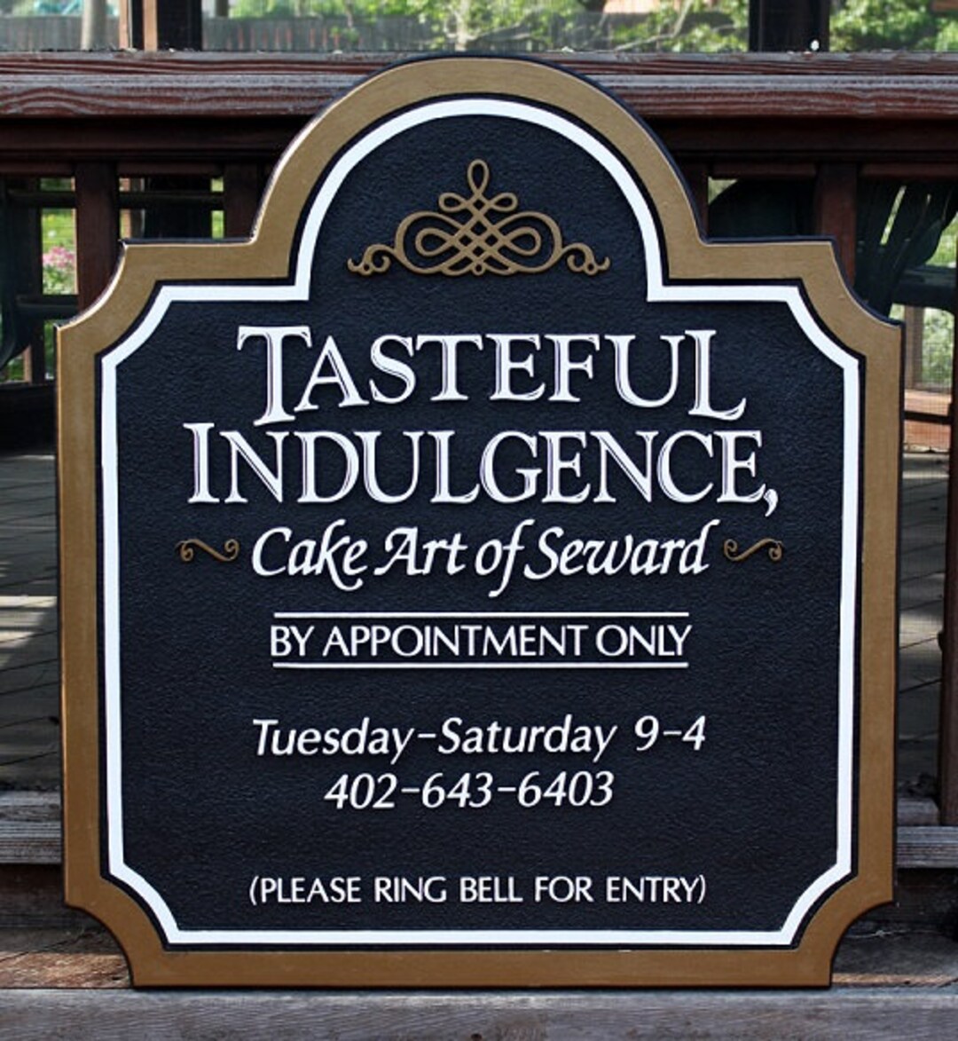 Custom Business Sign Business Signage Custom Signs Name Sign Painted ...