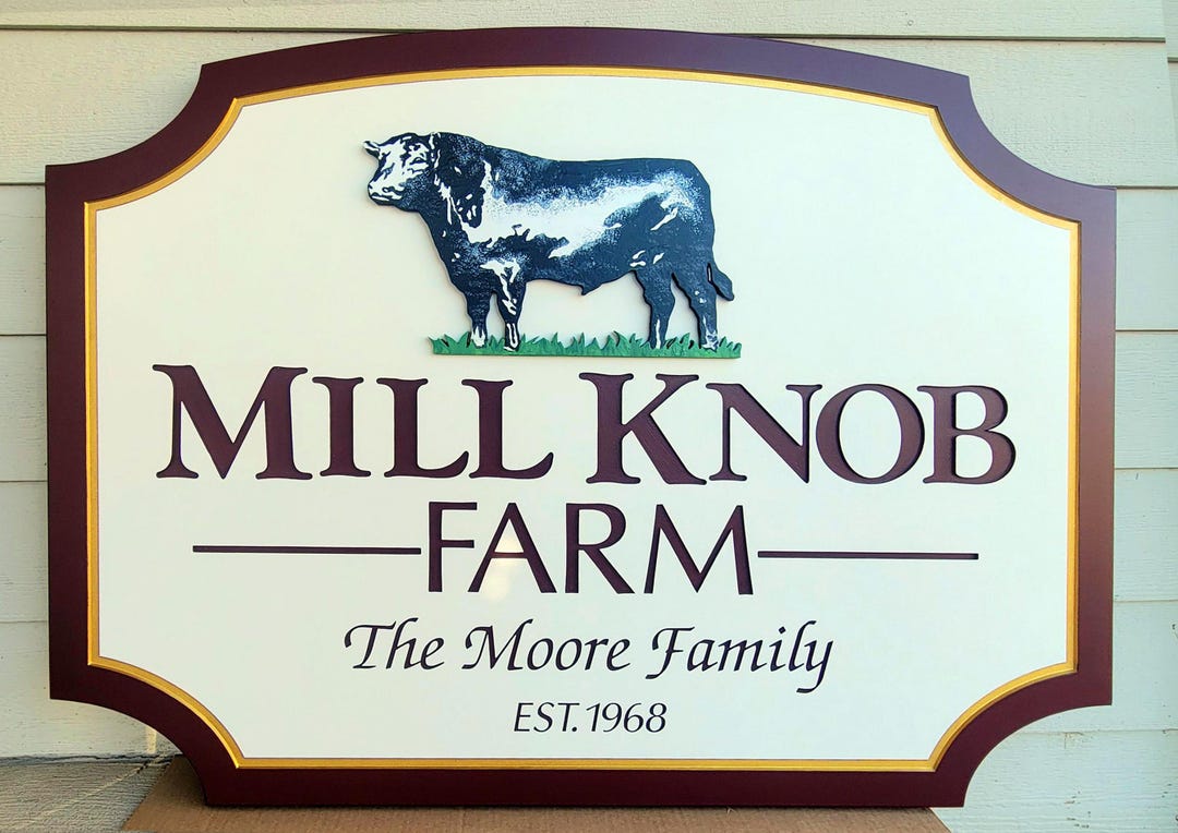 Custom Farm Signs,custom Outdoor Name Signs,farm Sign,custom Farm Sign ...