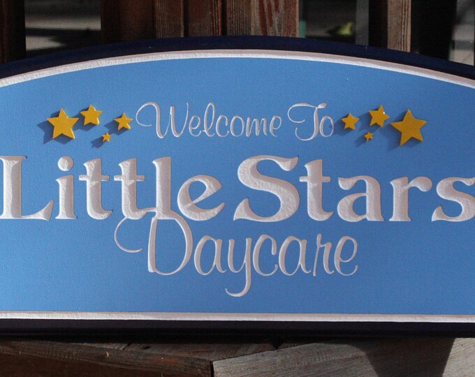 Custom Business/daycare Sign Home Decor Housewares Office Outdoor ...