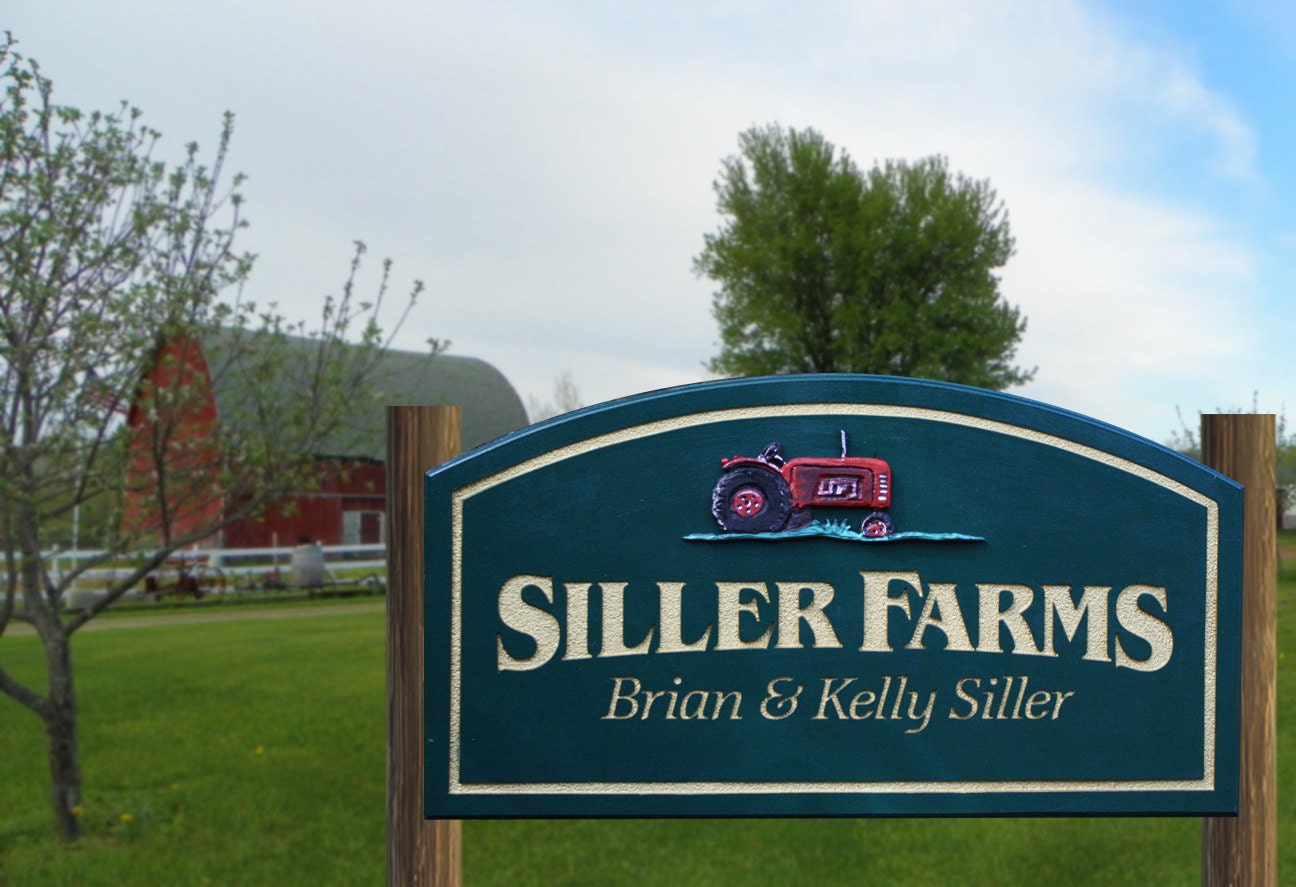 Custom Farm Signs,custom Outdoor Name Signs,farm Sign,custom Farm Sign ...