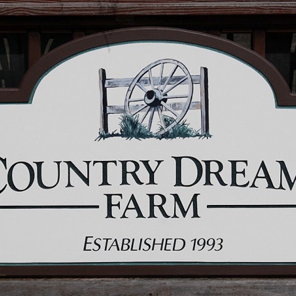Custom Farm Sign - Etsy