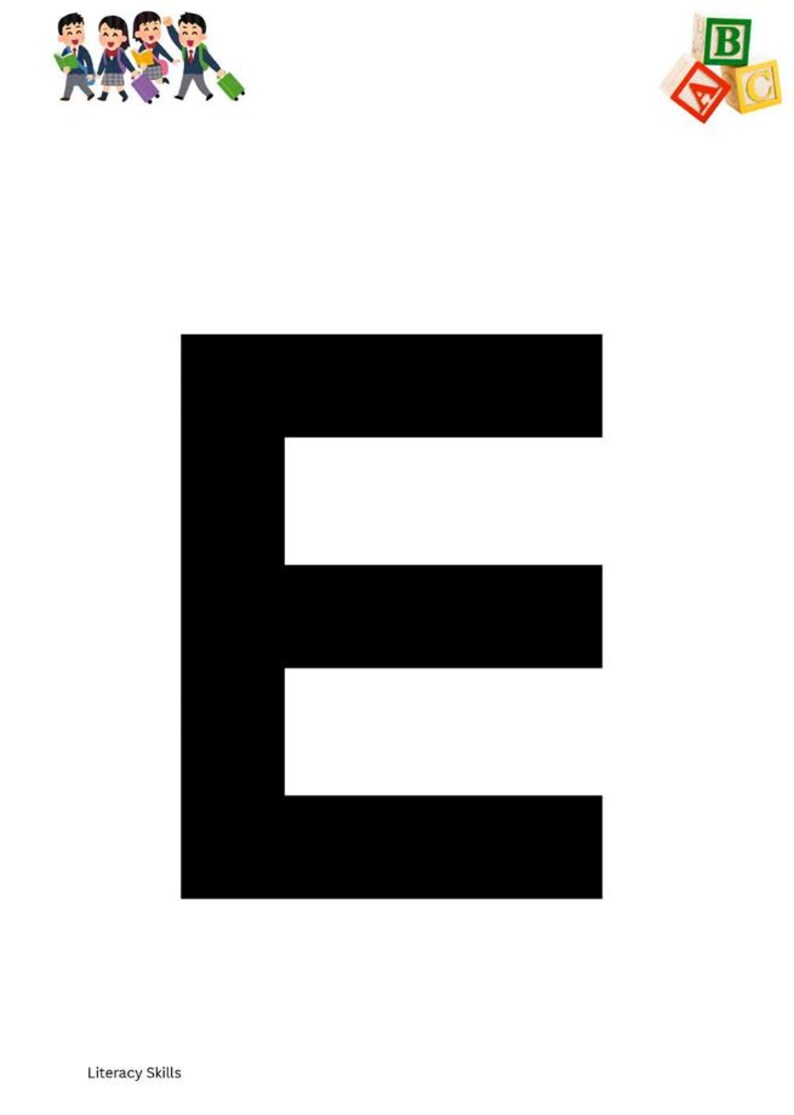 Giant Letter Activity - Alphabet Printable - Etsy