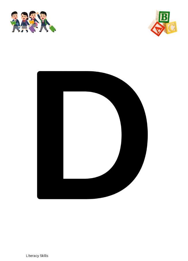 Giant Letter Activity - Alphabet Printable - Etsy