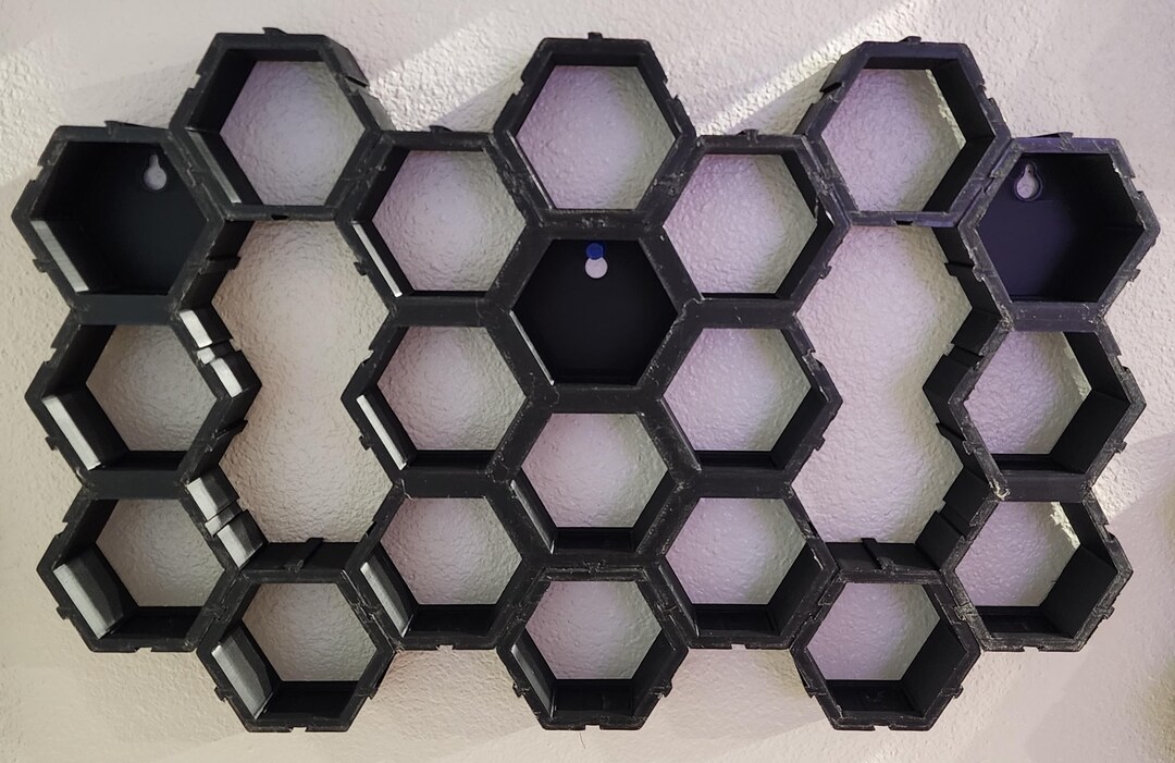 Lego Minifigure Hexagonal Wall Display - Etsy