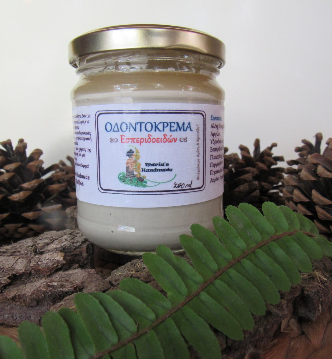 Citrus Toothpaste Oral Care Propolis Natural Organic Handmade Fluoride ...