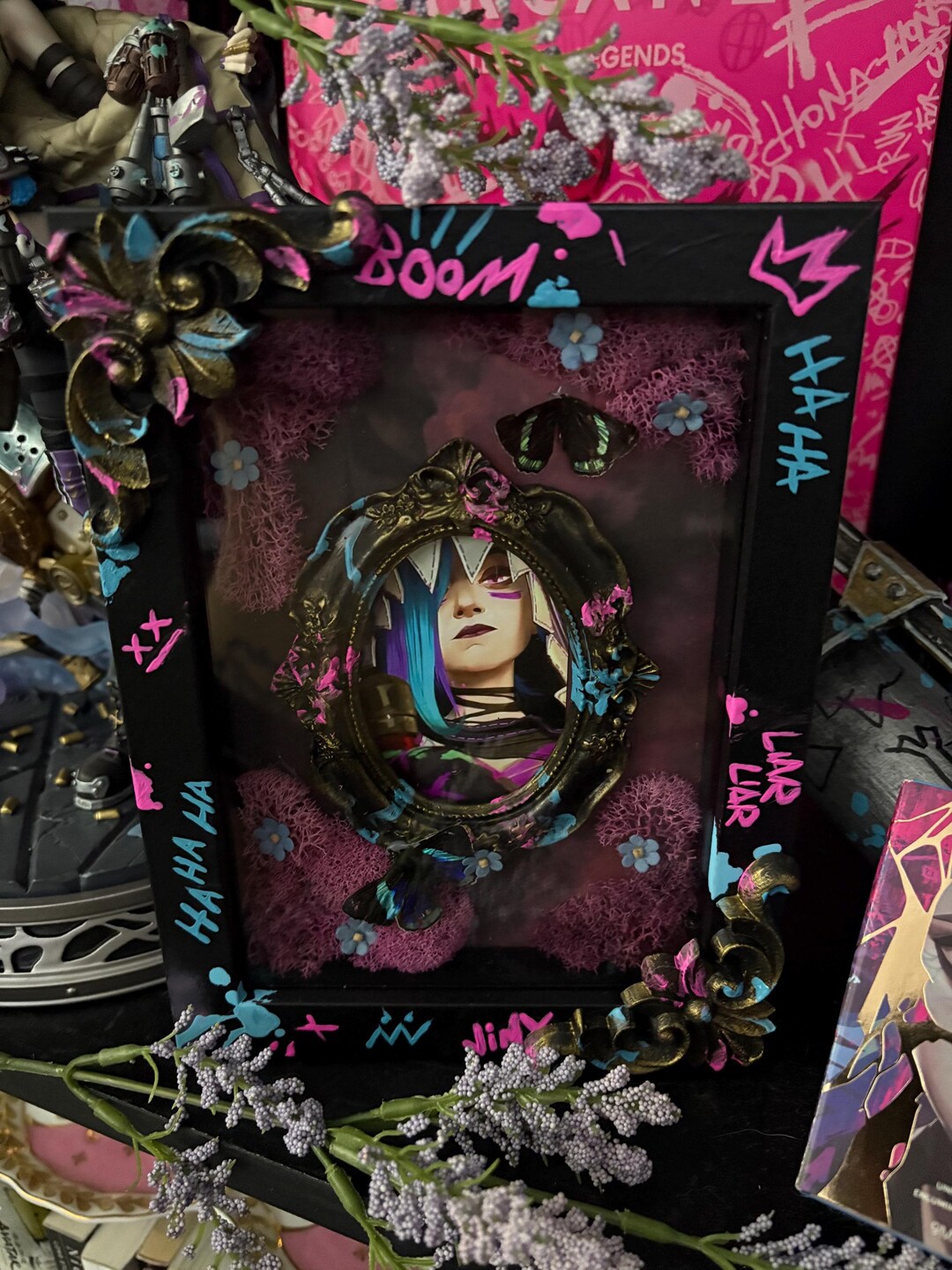 CUSTOM Jinx Graffiti Oddity Frame - Etsy