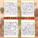 Cozy Buddies Coloring Book PDF, 40 Pages, Cute Holiday Designs, Fun ...