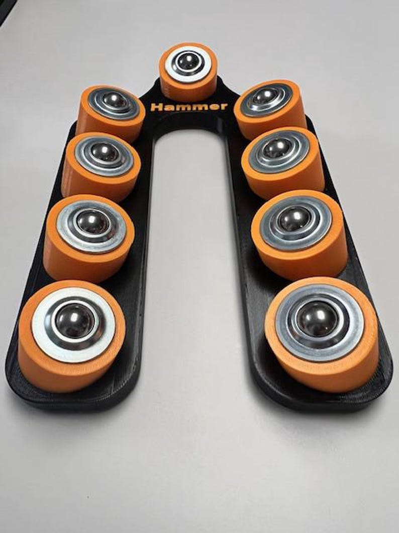 Bowling Ball Hand Release Rev Trainer - Two Tone Blk / Orange - Etsy