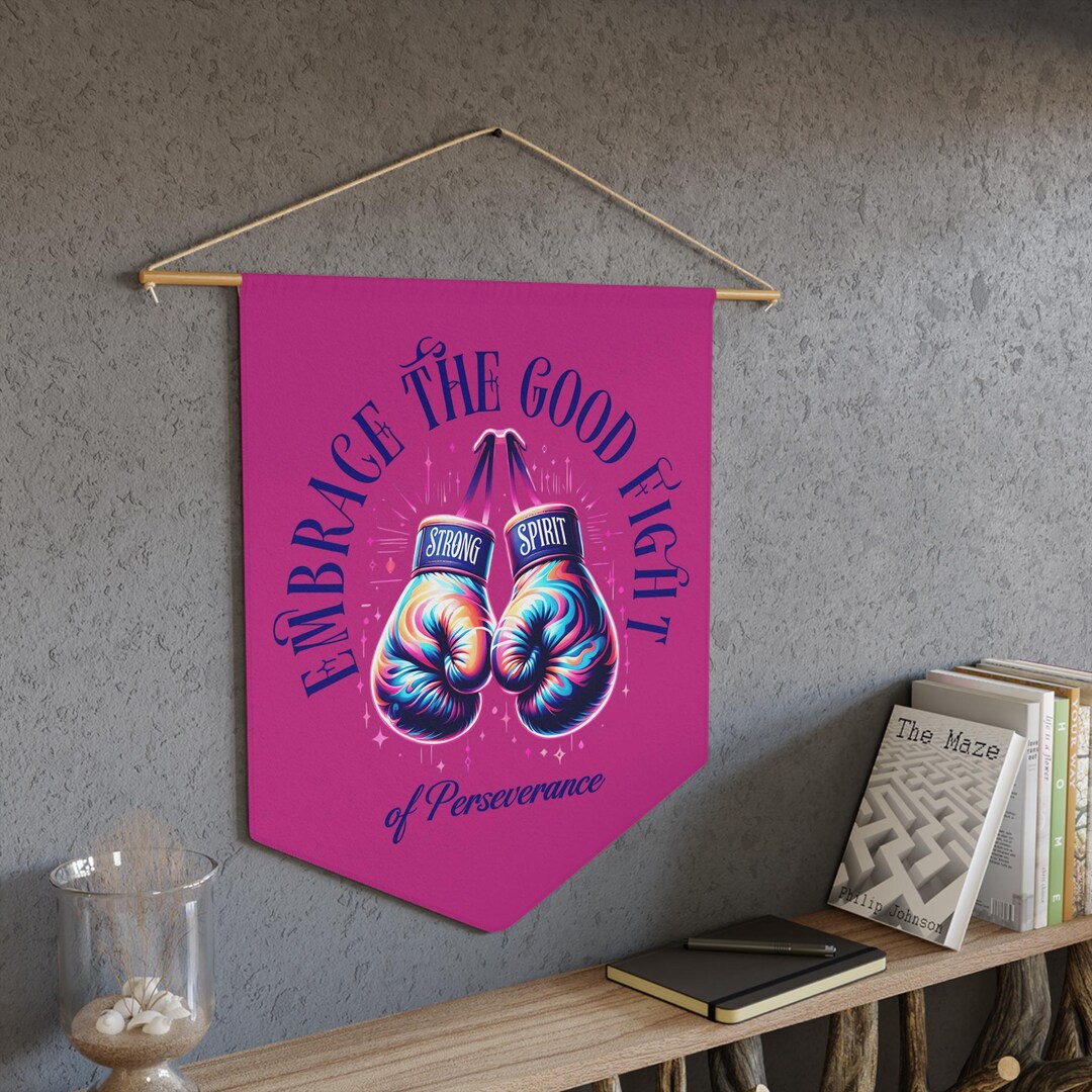 Motivational Wall Pennant Empowering Gym & Office Decor Embrace the ...