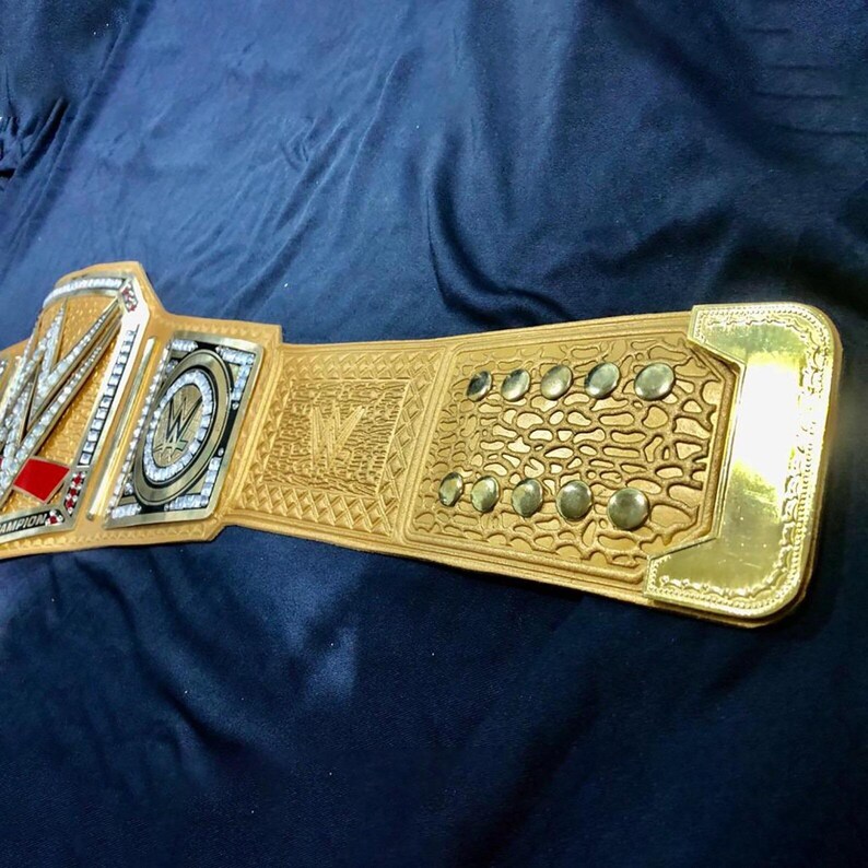 WWE Custom World Heavyweight Championship Belt Replica 2mm 4mm Brass ...
