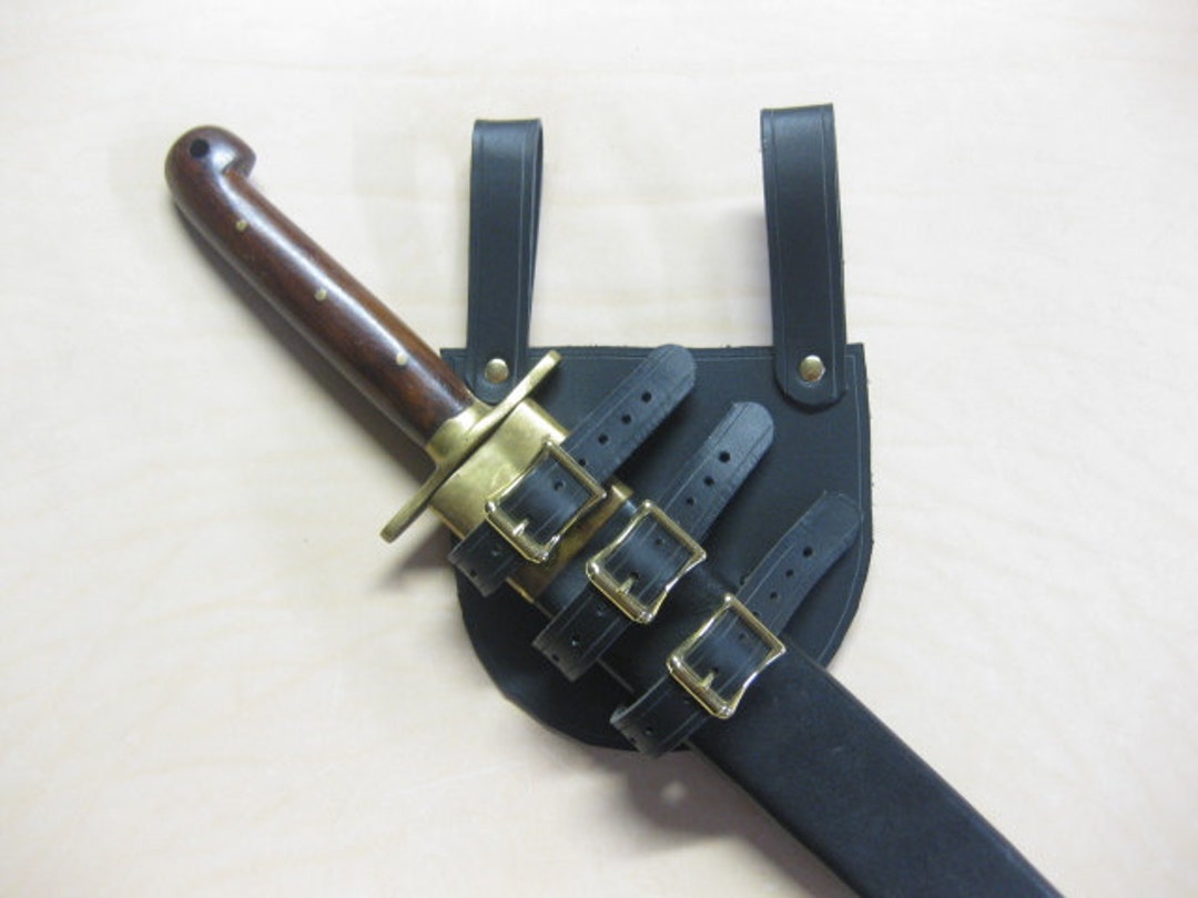 Leather Cutlass / Sword Hanger - Etsy