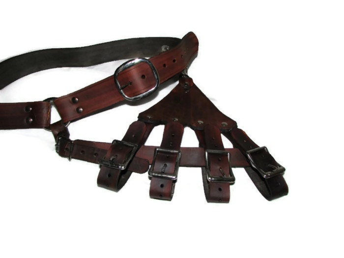 Leather Rapier / Sword Hanger and Belt Game of Thrones Garb | Etsy