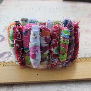 Fabric Cuff Textile Cuff Eco Friendly Recycled No Metal Colorful Fabric ...
