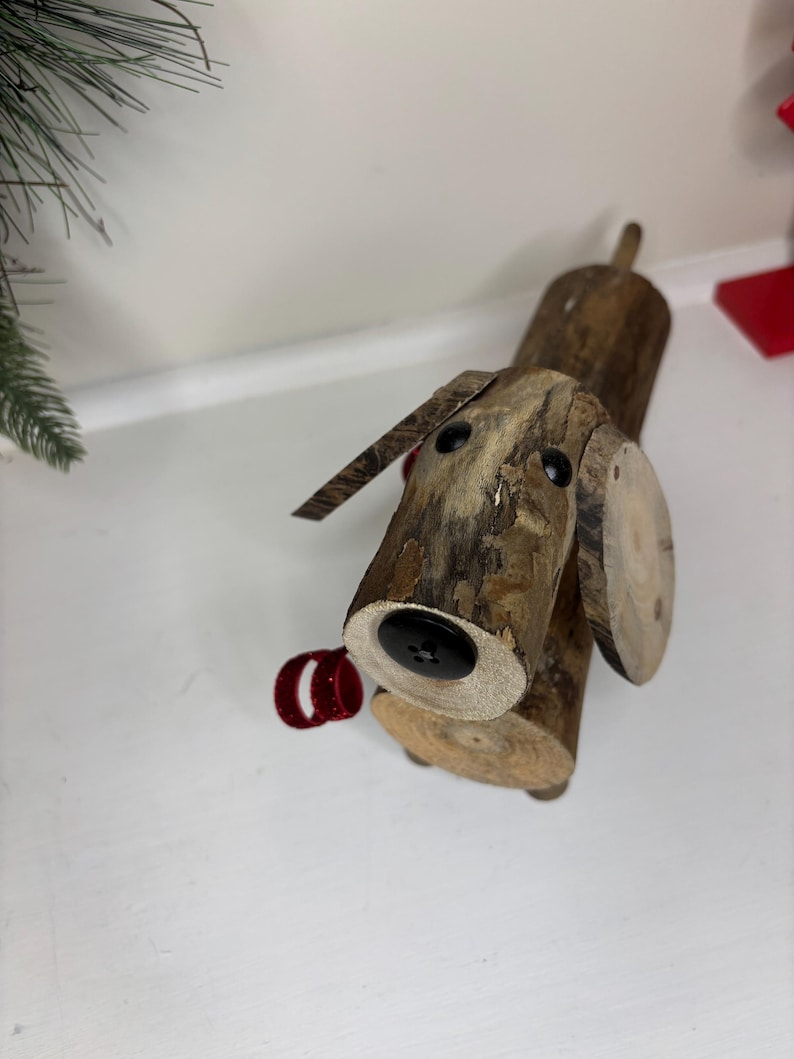 Dachshund Through the Snow - Rustic Wooden Handmade Christmas Puppy - Etsy