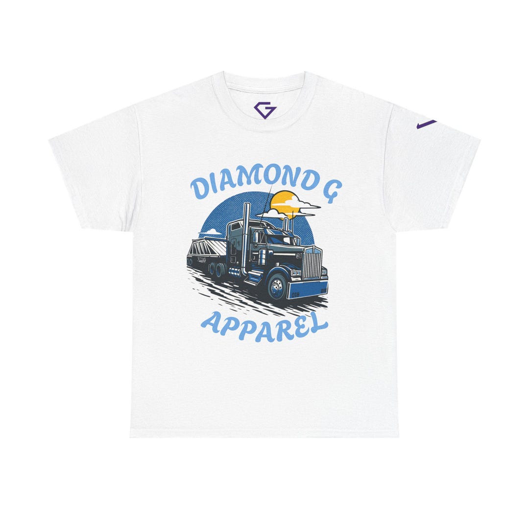 Custom Kenworth W900 Sunrise Unisex Heavy Cotton Tee, Truck Lover Gift ...