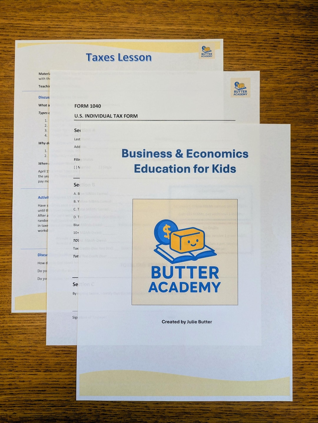Taxes Lesson for Kids - Hands on Lesson Teaching Why and How We Pay ...