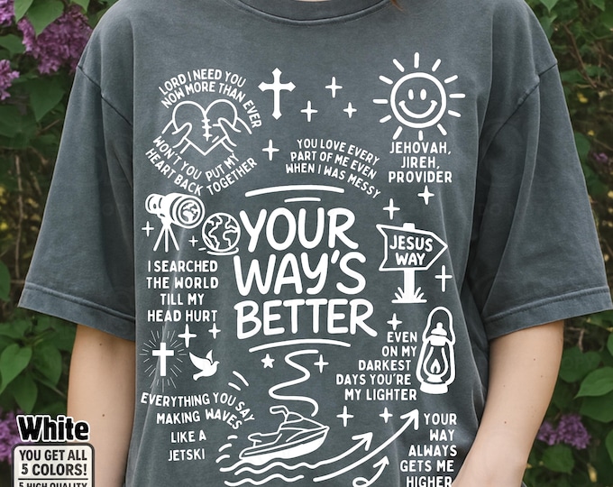 Your Way’s Better Png, Christian Bible Verse Png, Proverbs 16:9 Faith ...