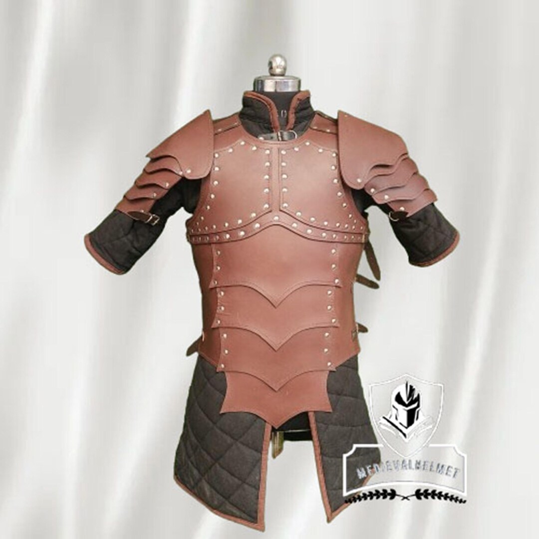 Medieval-muscle Leather Armor,roman Chest Plate | Theatrical Armor LARP ...