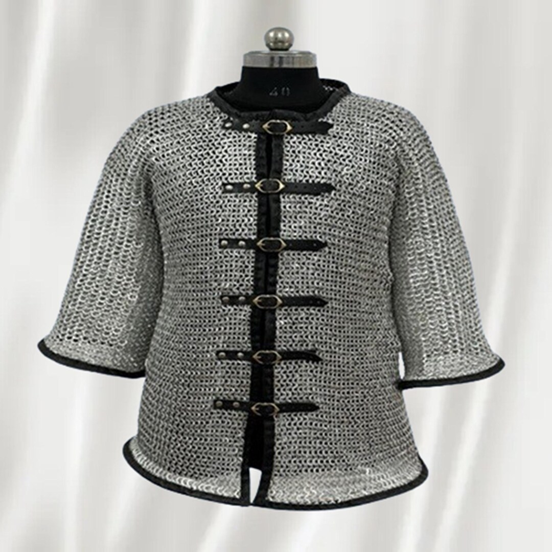 Chain Mail Shirt , 10 Mm Chain Mail Shirt Front Open Aluminum Shirt ...