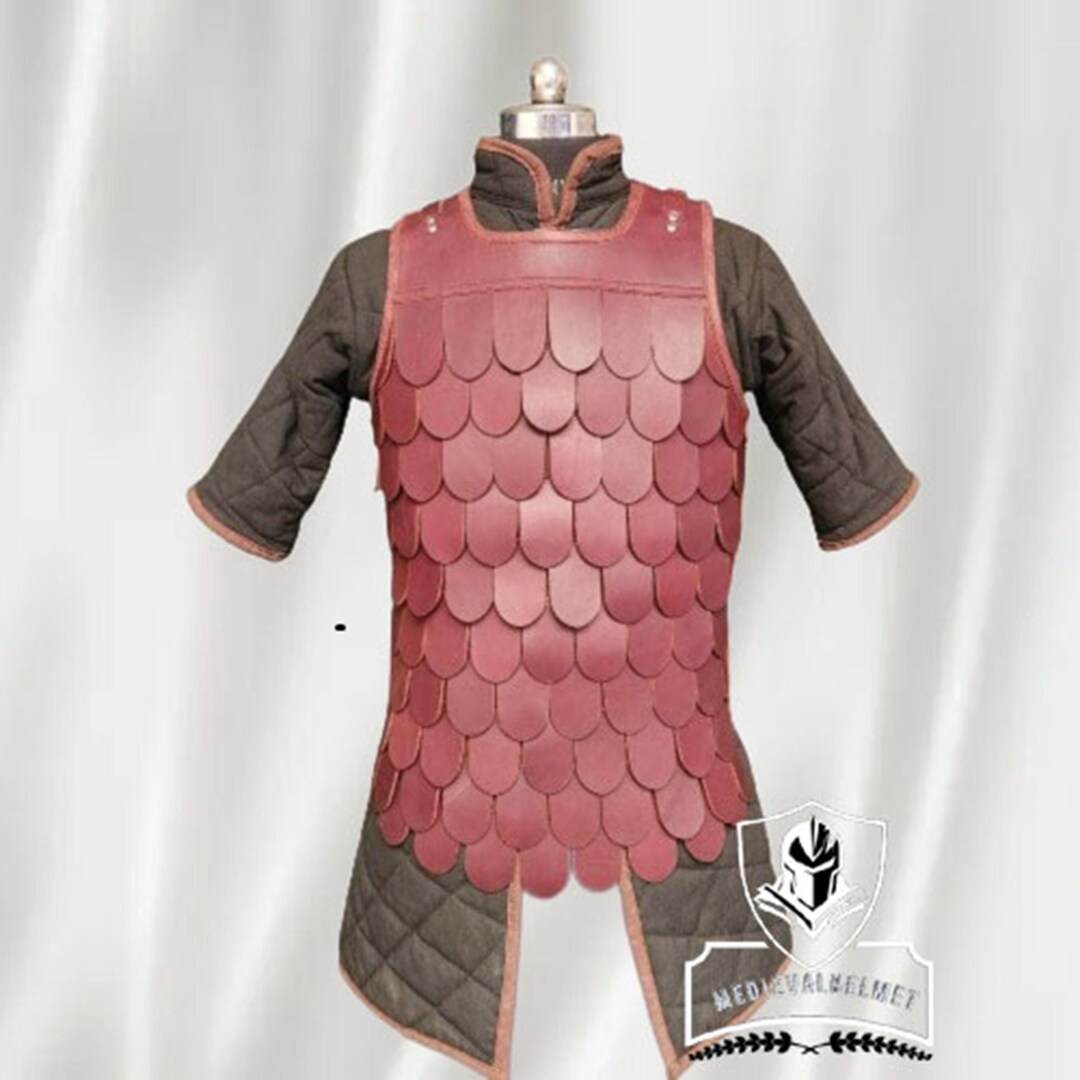 Leather Scale Armor ,medieval Leather Armor ,leather Scale Armor for ...