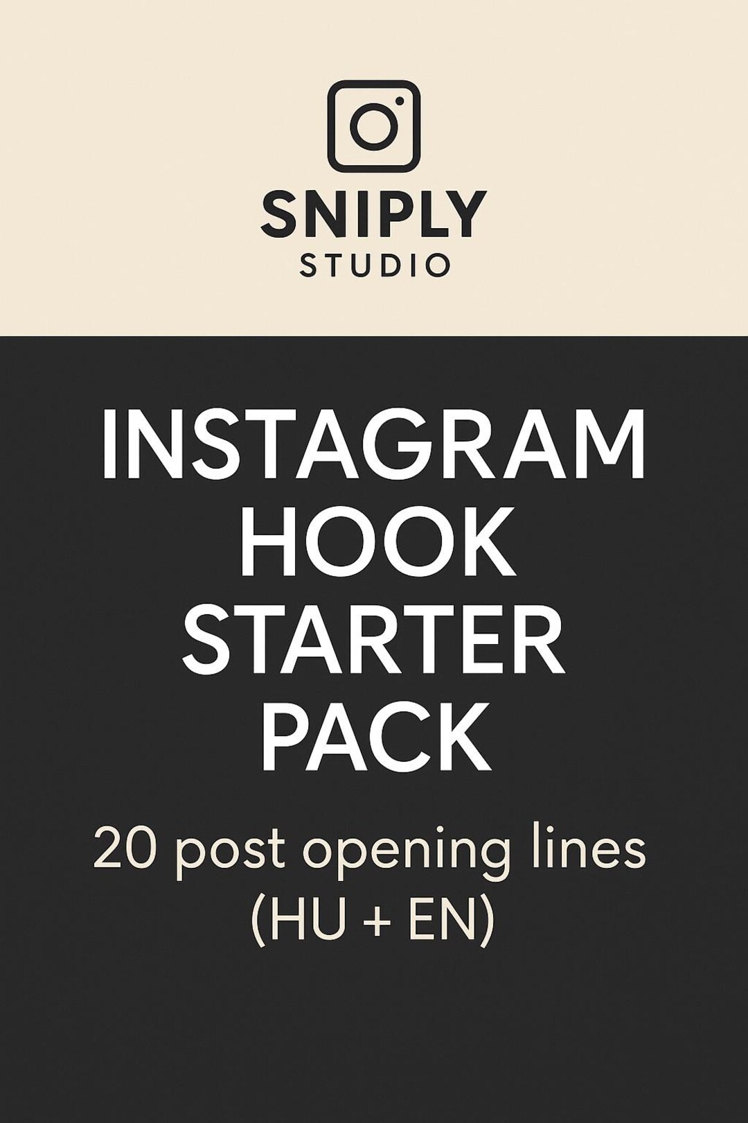 Instagram Hook Starter Pack | 20 Scroll-stopping Openers | English ...