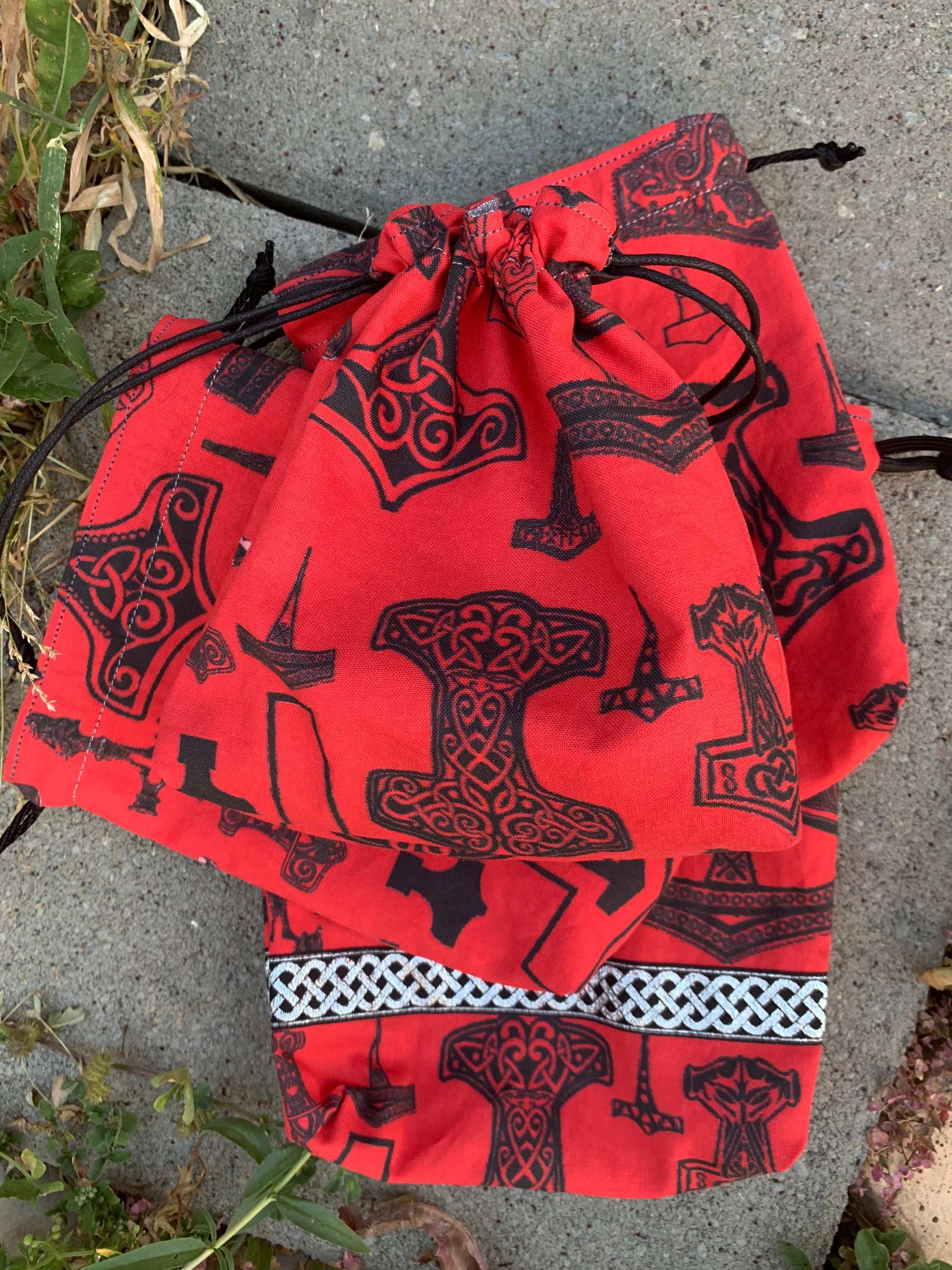 Norse-Viking-Rune Pouches Heathen Pagan Asatru Germanic | Etsy