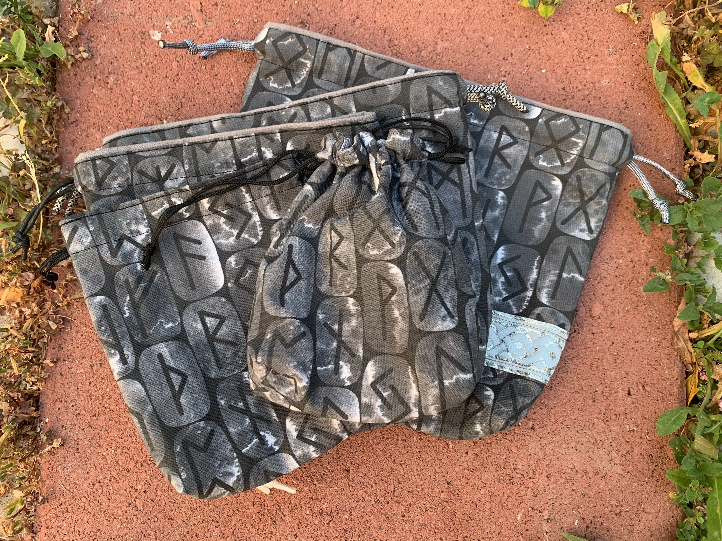 Norse-viking-rune Pouches heathen Pagan Asatru Germanic - Etsy Canada