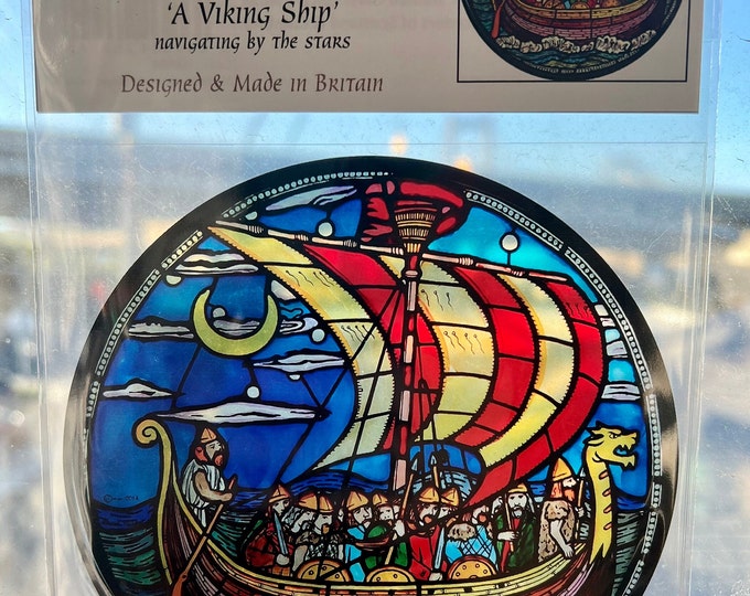 Stained Glass Window Art (ireland Scotland England Viking Germanic ...