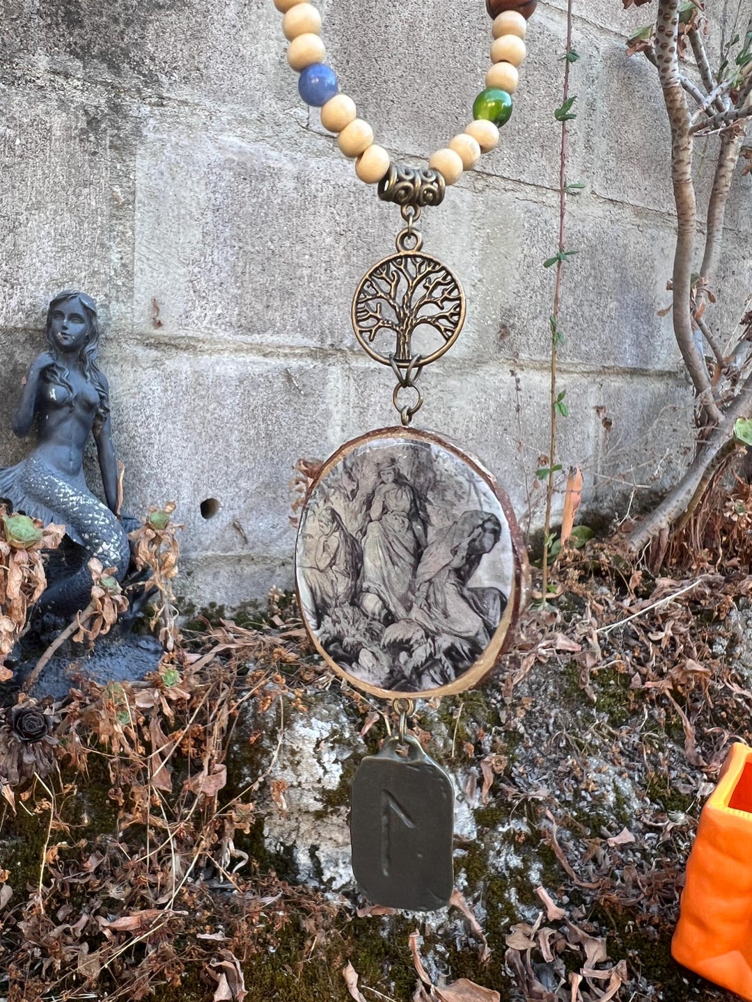 Norns Amulet - Urðr, Verðandi, Skuld (heathen Asatru Norse Viking Fates ...