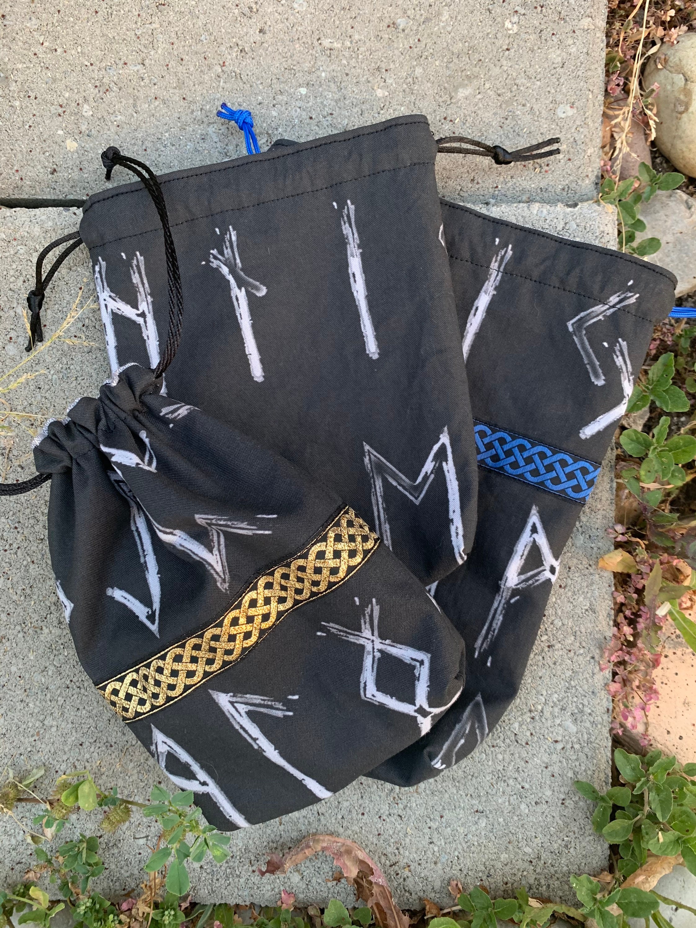 Norse-viking-rune Pouches heathen Pagan Asatru Germanic - Etsy Canada