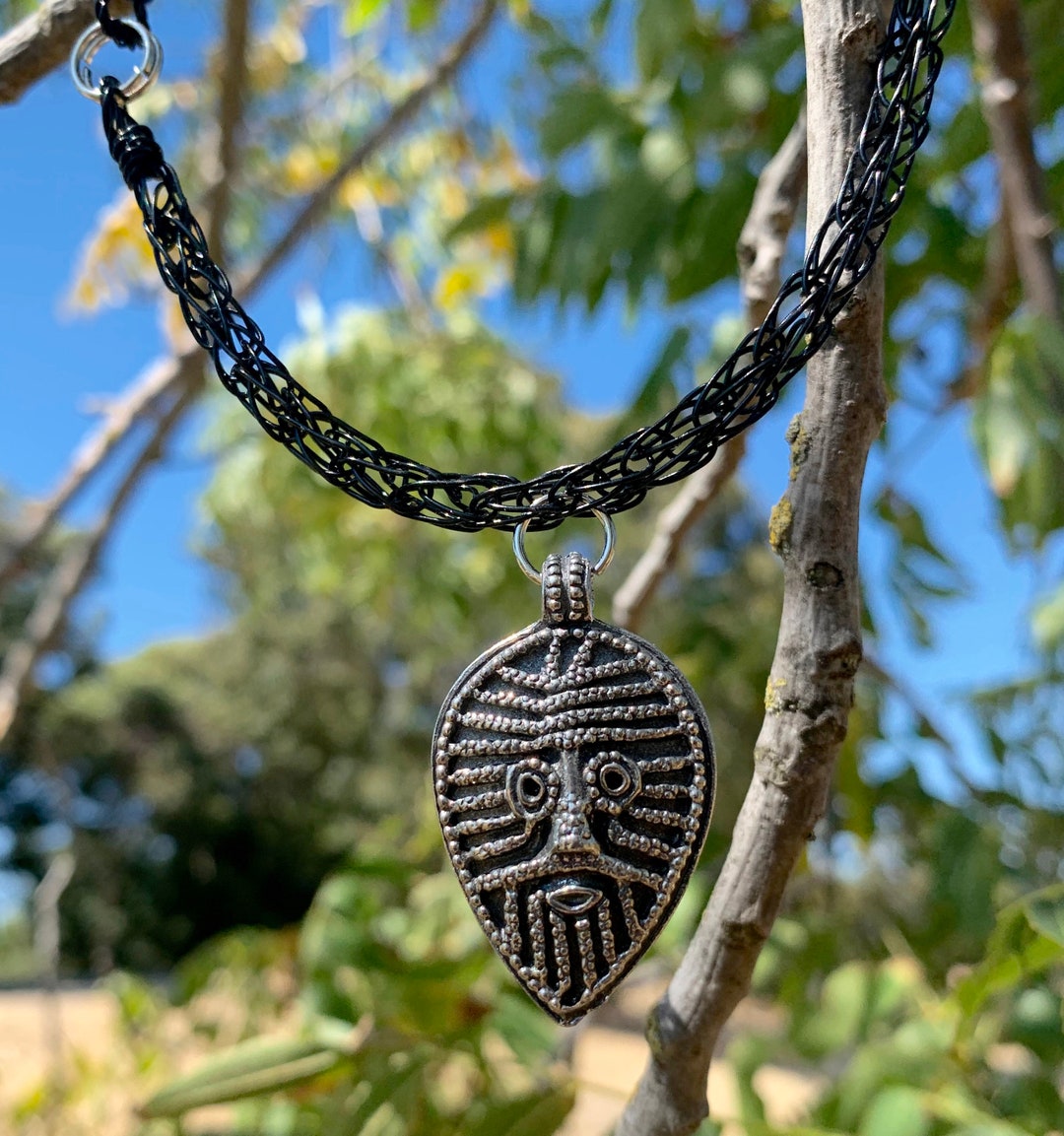 Terslev Viking Age Face Mask Amulet (norse Scandinavian Asatru Heathen ...