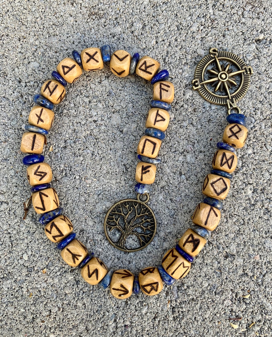 Elder Futhark Galdr Chain Heathen Asatru Norse Runes | Etsy