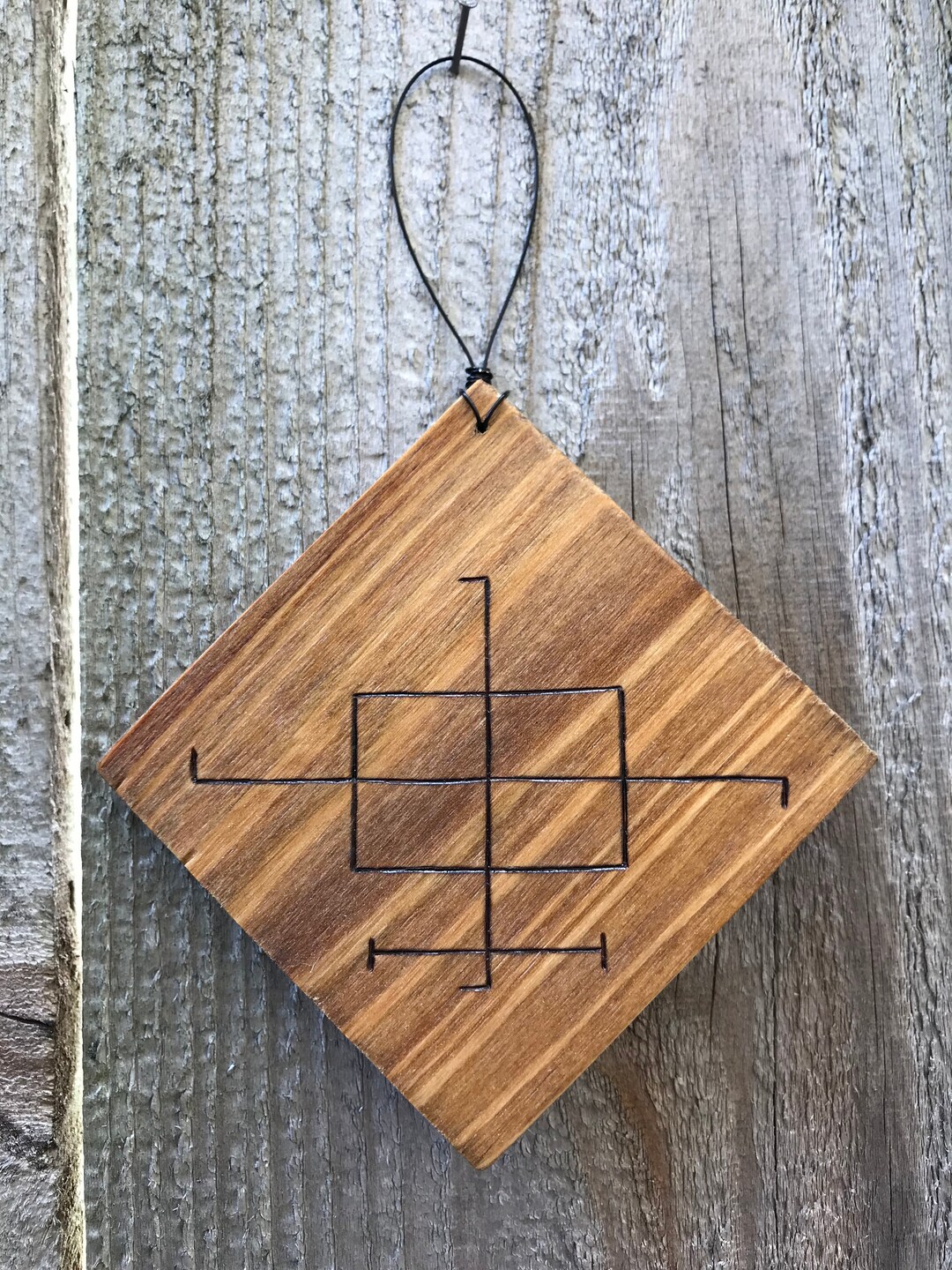 Luck Ring Stave - Lukkuhrinkur - Wall Hanging (icelandic Norse Viking ...