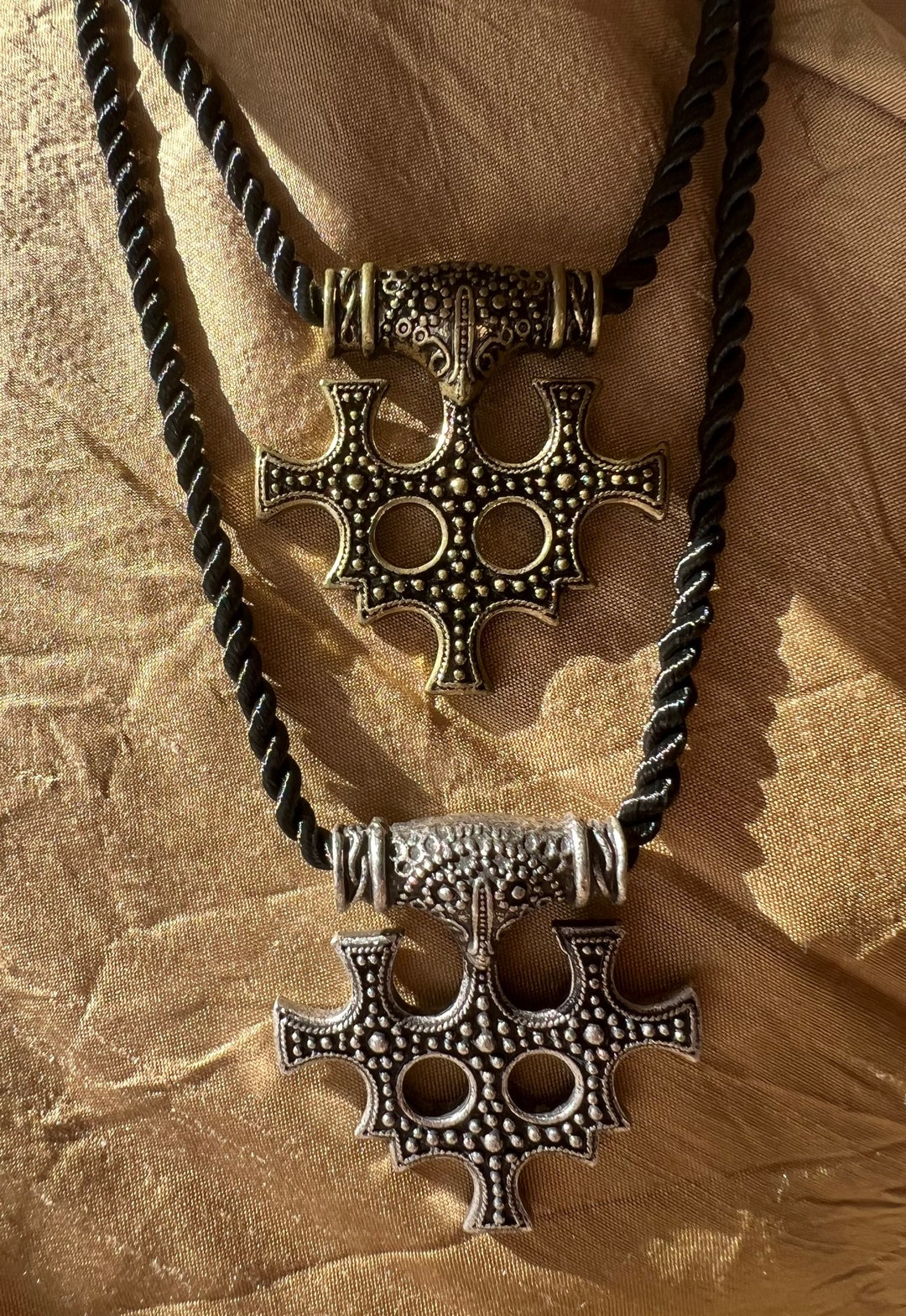 2 Hiddensee Thor's Hammer Amulets (heathen Viking Asatru Norse Germanic ...