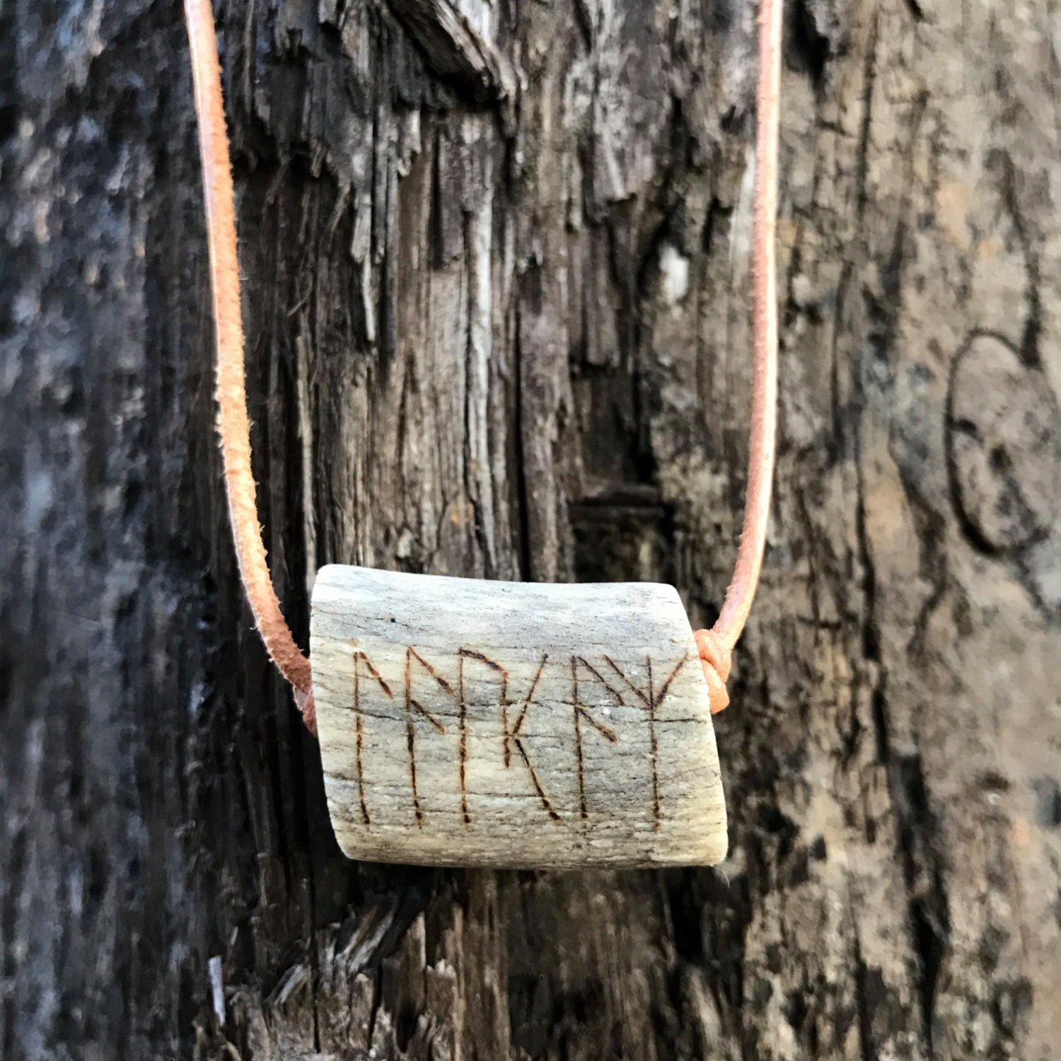 ALU Rune Amulets on Antler or Wood heathen Norse Asatru - Etsy Singapore