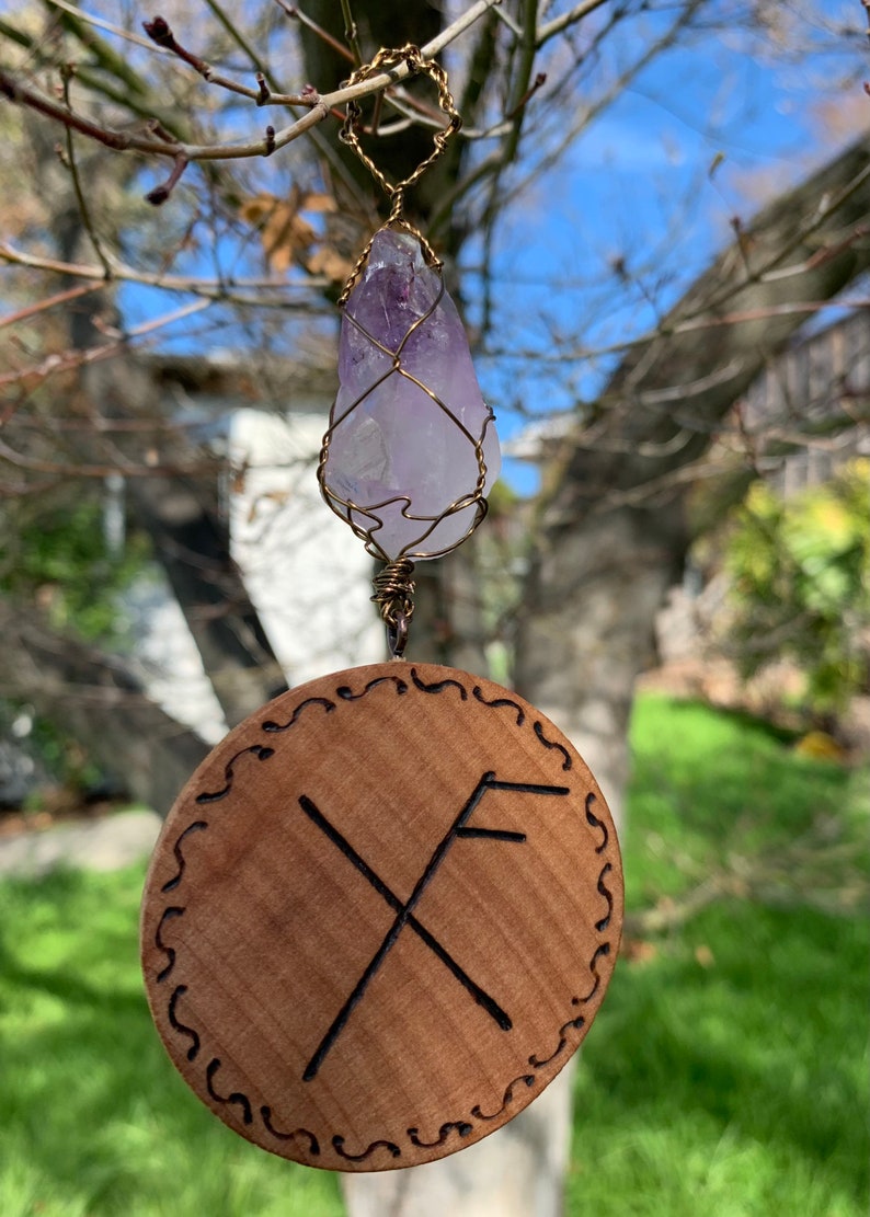 Home Protection Bind Rune Hanging Heathen Asatru Norse Viking | Etsy