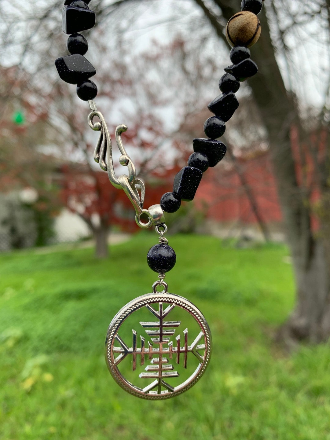 Elder Futhark With Aegishjalmar (heathen Asatru Norse Runes Germanic ...