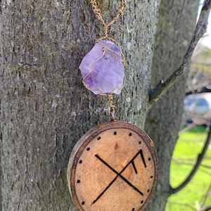 Home Protection Bind Rune Hanging (heathen Asatru Norse Viking Othala ...