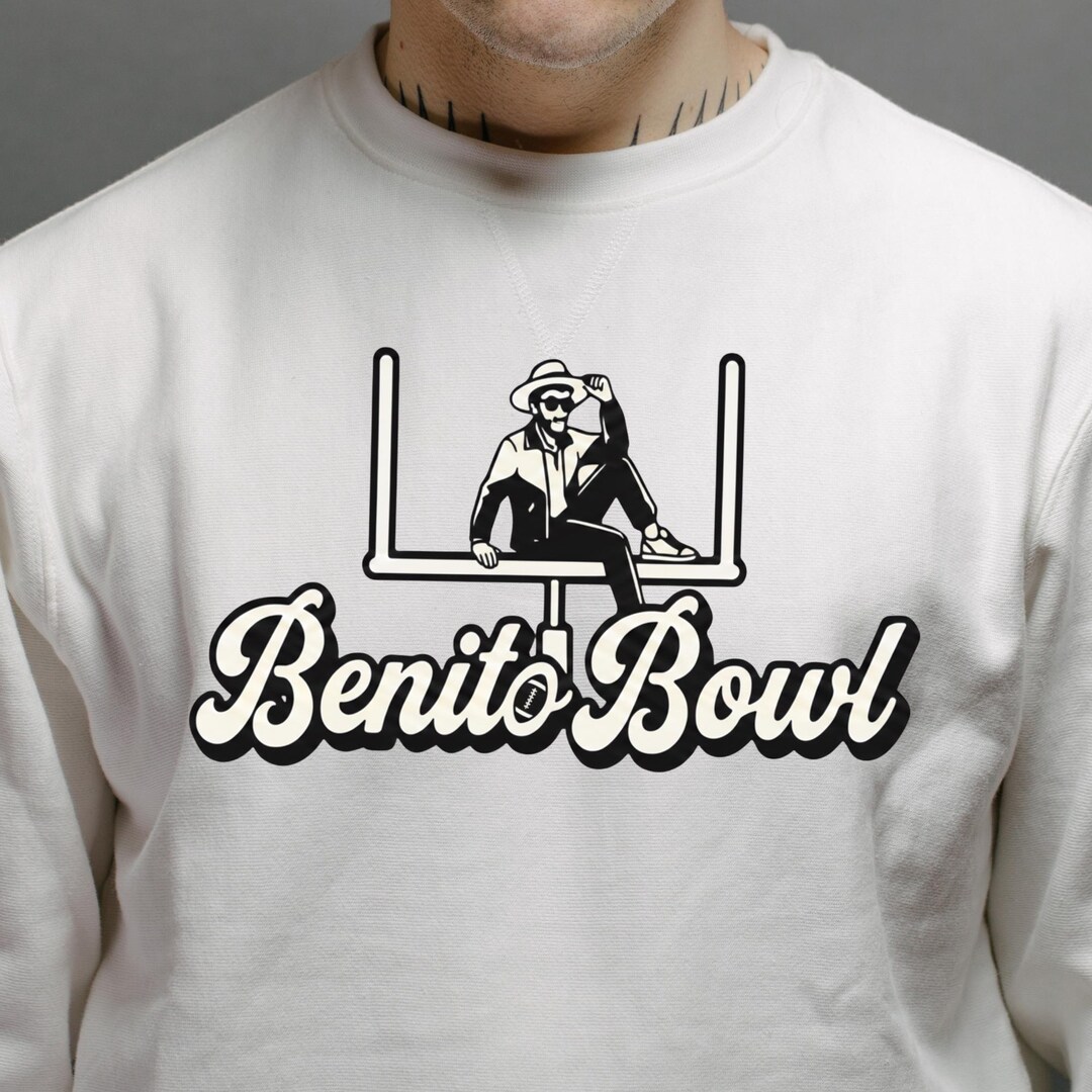 Benito Bowl 2026 PNG T Shirt Design | Team Benito Football Fan Design ...