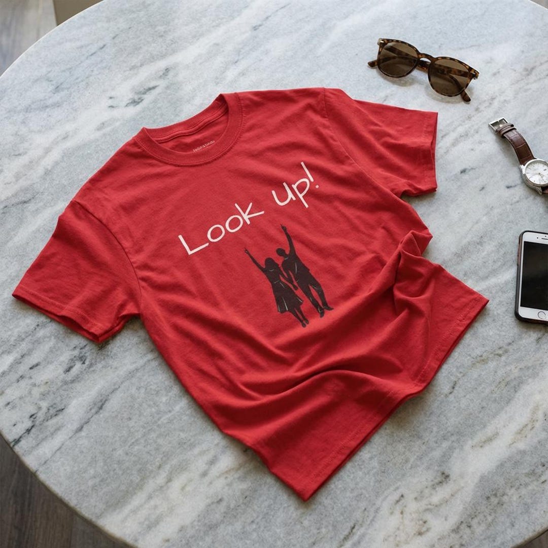 Look up Your Redemption Draws Near Luke 21:28 Tee | Christian Scripture ...