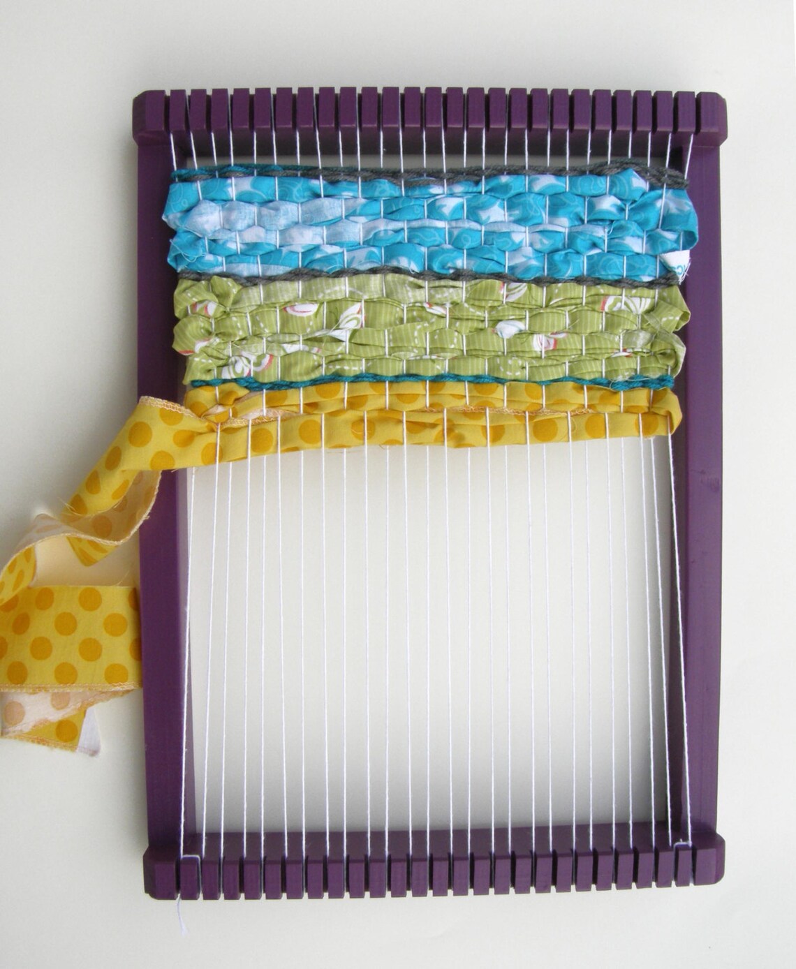 Kid's Weaving Loom Kit With Pink Loom - Etsy