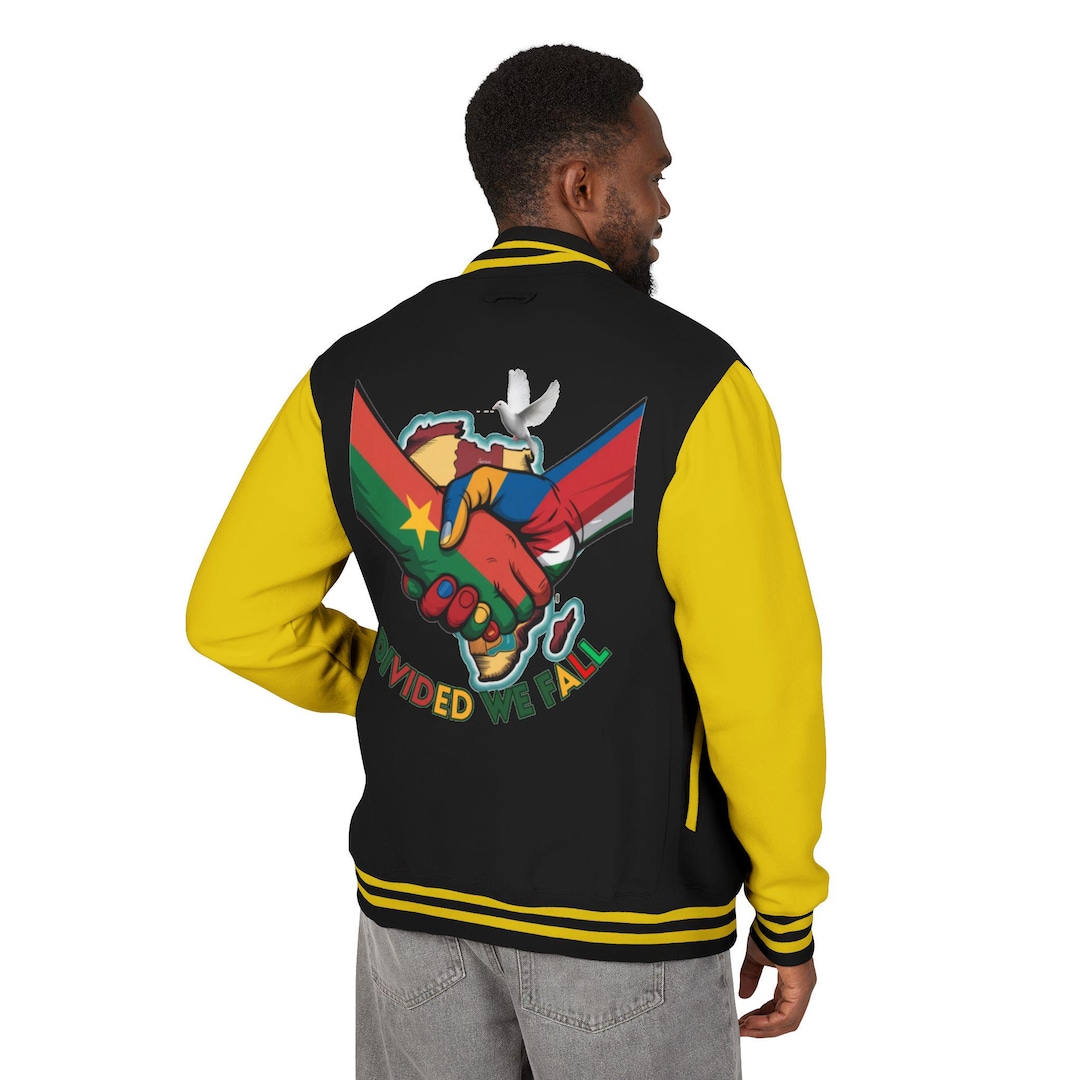 Unisex Heavyweight Letterman Jacket, Cozy Varsity Style for Students ...