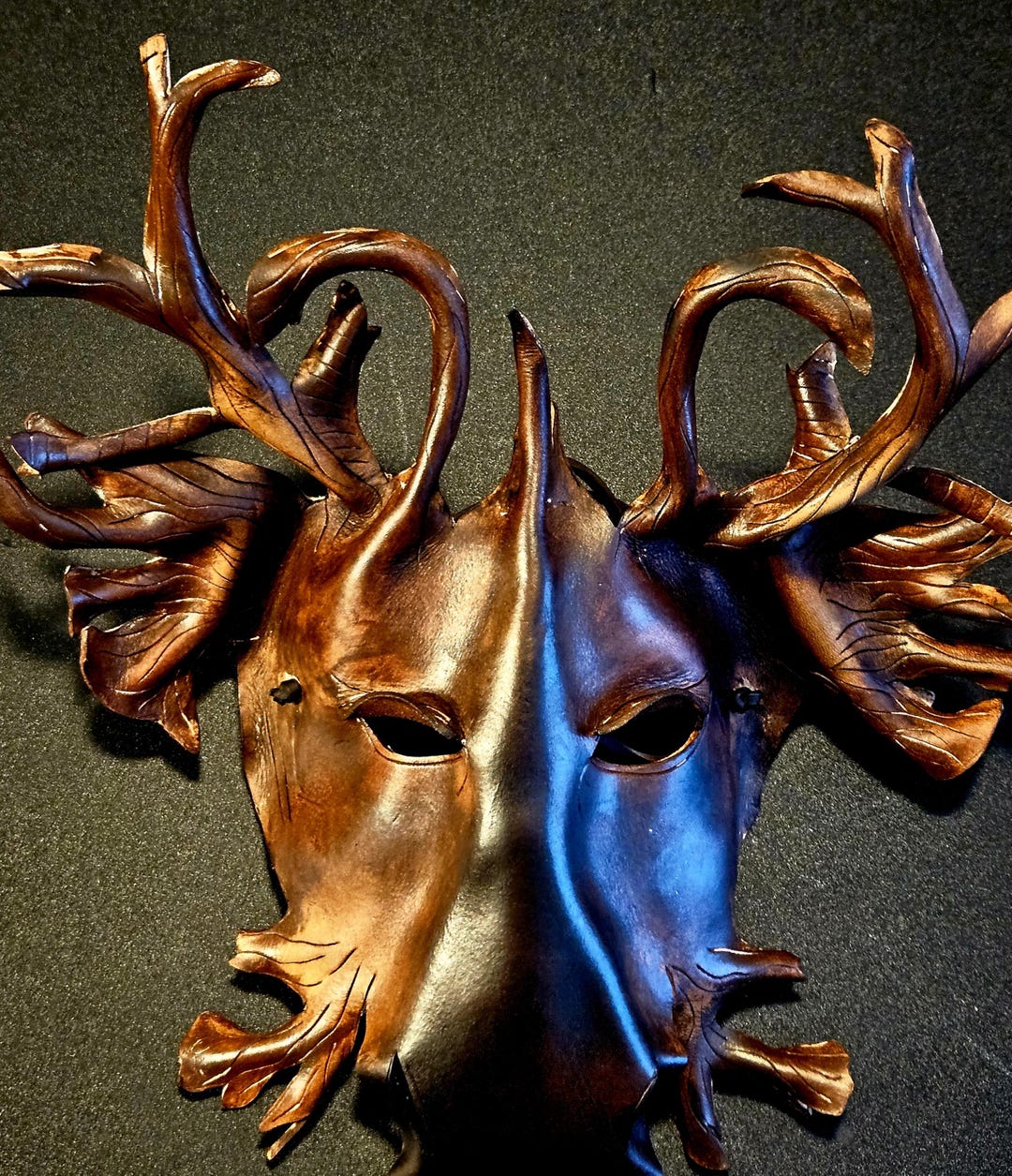 Original Leather Moose Mask - Etsy