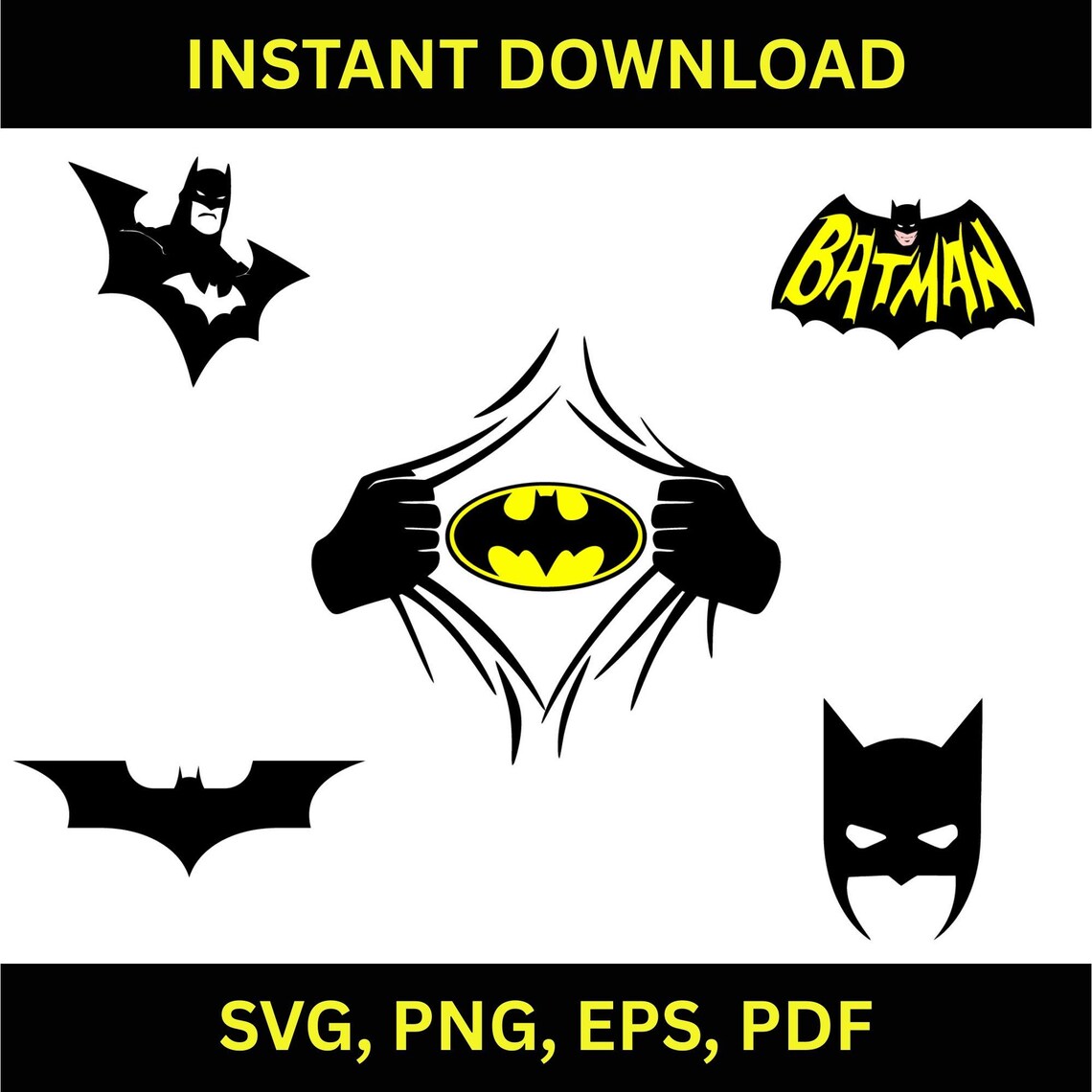 Superhero SVG Bundle, Superhero Cut File, Superhero Png, Superhero ...