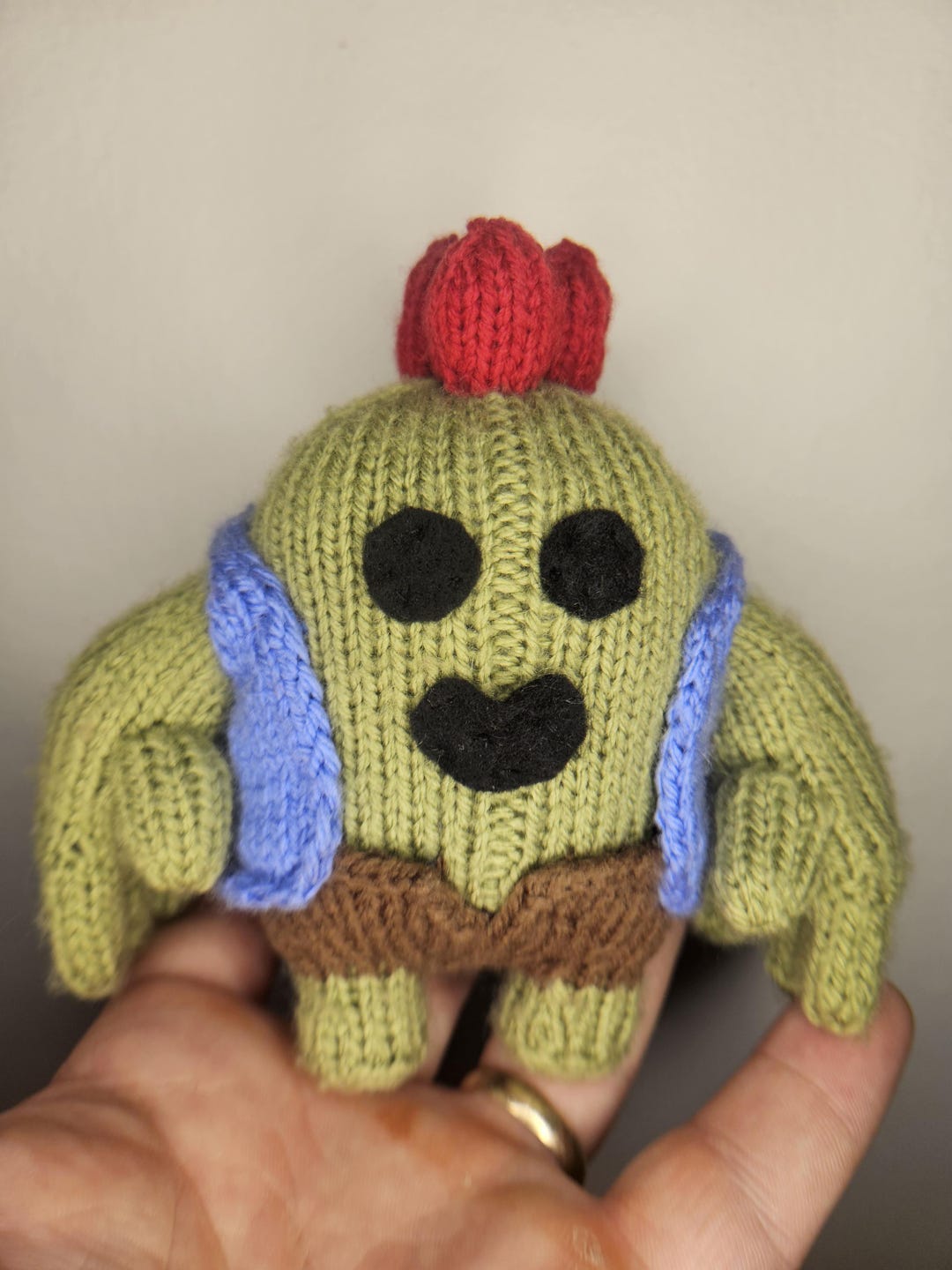 Spike From Brawl Stars Amigurumi Knitting Pattern (PDF Tutorial) - Etsy
