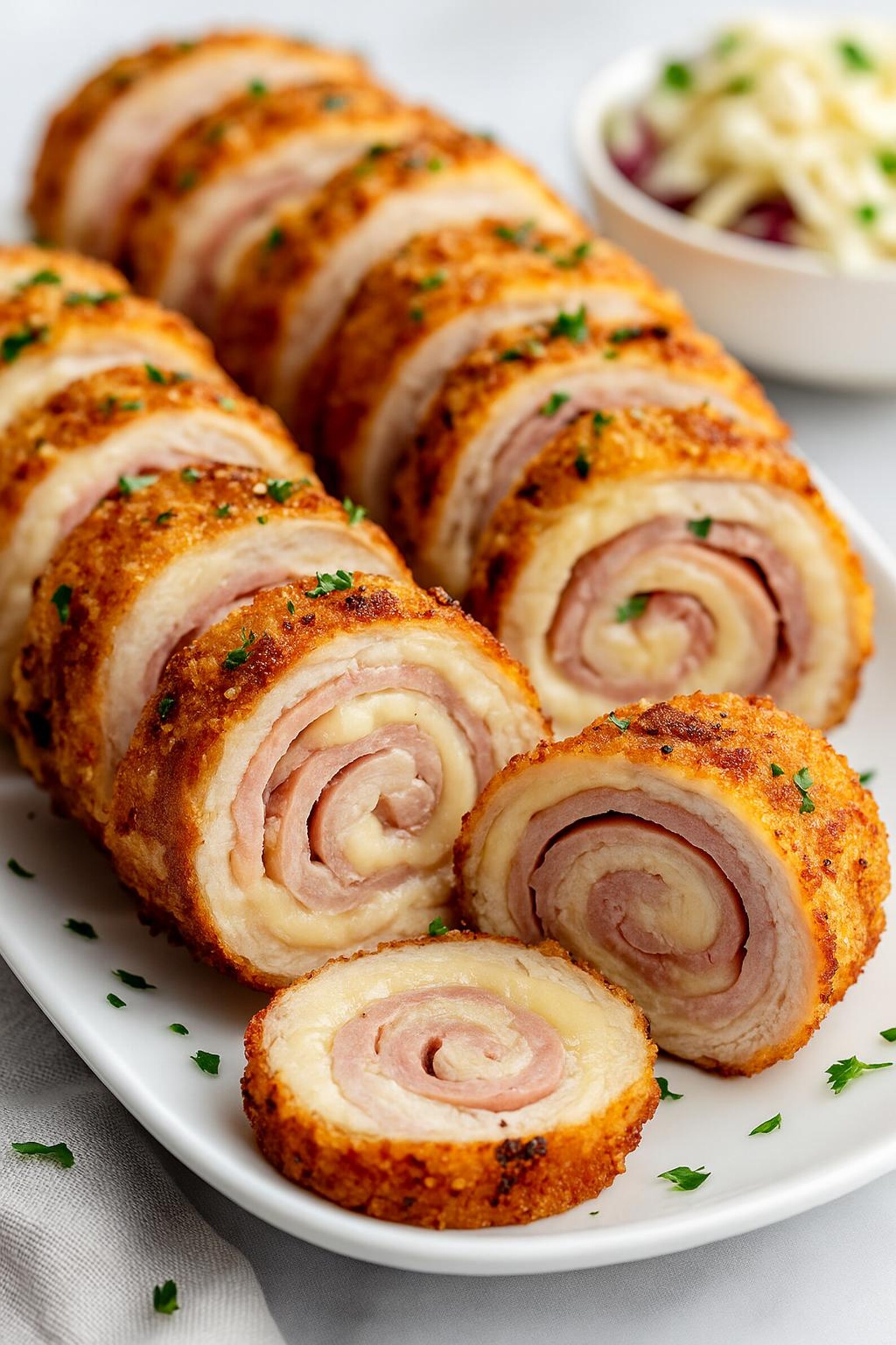 Easy Recipe for Chicken Cordon Bleu Dinner | Instant PDF Download ...